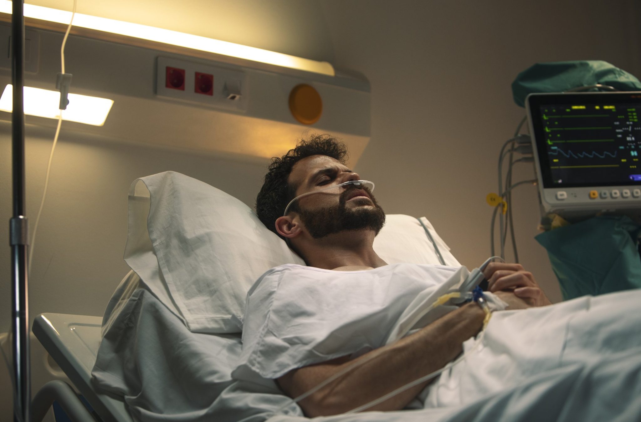 Another Routine Check on the Coma Patient—Until the Nurse Raised the ...