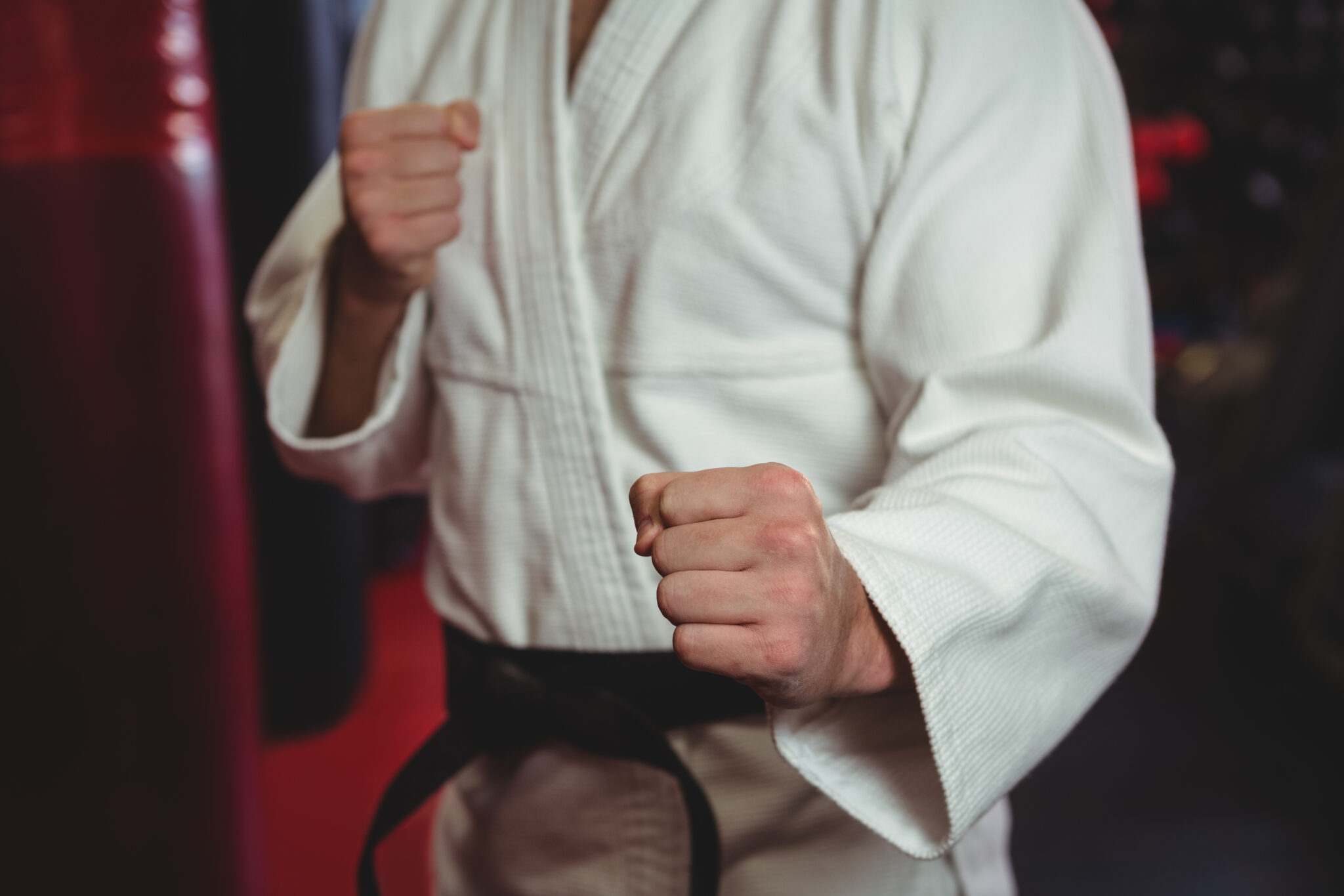 A black belt karate fighter yelled at a simple cleaner and tried to ...